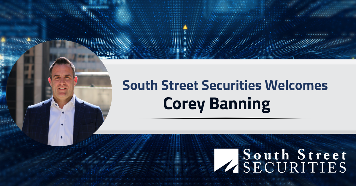 South Street Securities Welcomes Corey Banning